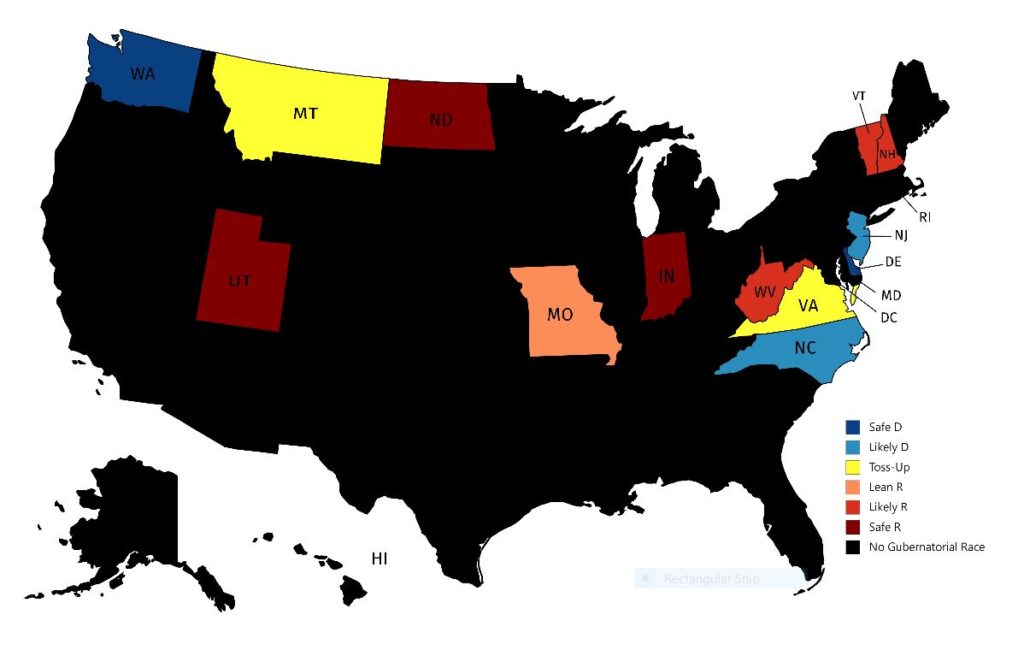 2020/2021 Governor Ratings - Toss-Up Central