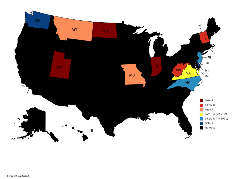 Governors - Toss-Up Central